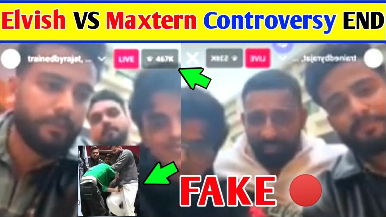 Elvish Yadav, Maxtern, Rajat Dalal Full INSTAGRAM LIVE🔴 ...