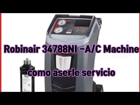 como cambiar el filtro de maquina robinair(Recycling Filter Dryer ...