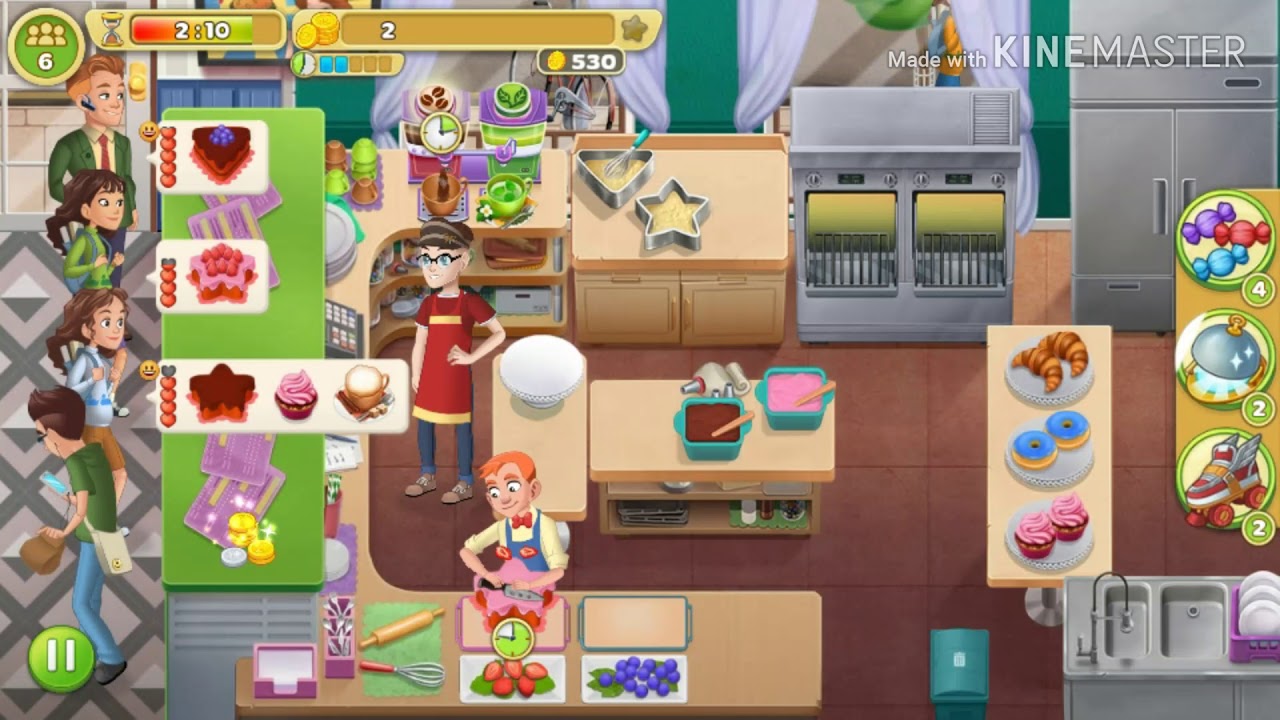 How to clear cooking diary cake shop level 17 - YouTube