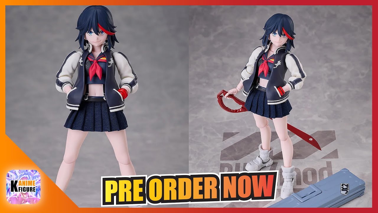 Buzzmod Ryuko Matoi 112 Scale Action Figure Kill La Kill Aniplex 1610