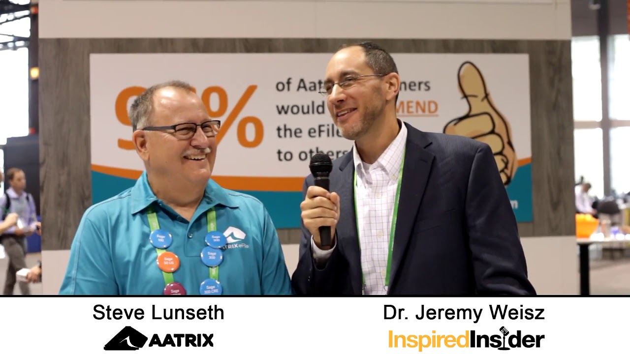Steve Lunseth of Aatrix on InspiredInsider with Dr. Jeremy Weisz - YouTube