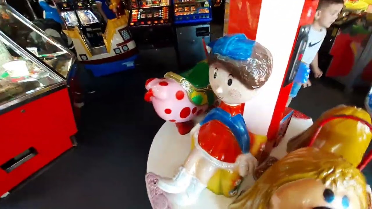 bafco the magic roundabout carousel kiddie ride - YouTube