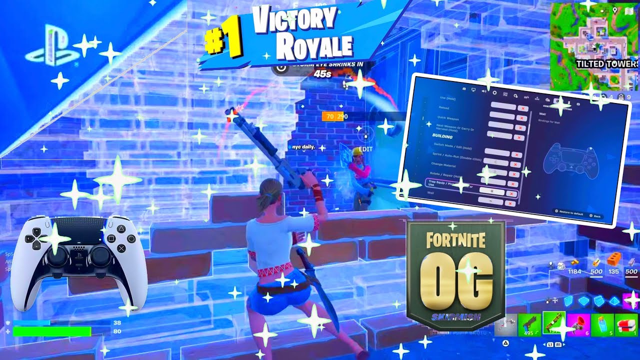 PS5 120FPS OG Fortnite Gameplay + Best 120FPS *AIMBOT* Settings 🎯 - YouTube