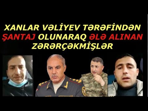 Tərtər faciəsində işgəncə görmüş və şantaj olunaraq ələ alınmışlar \