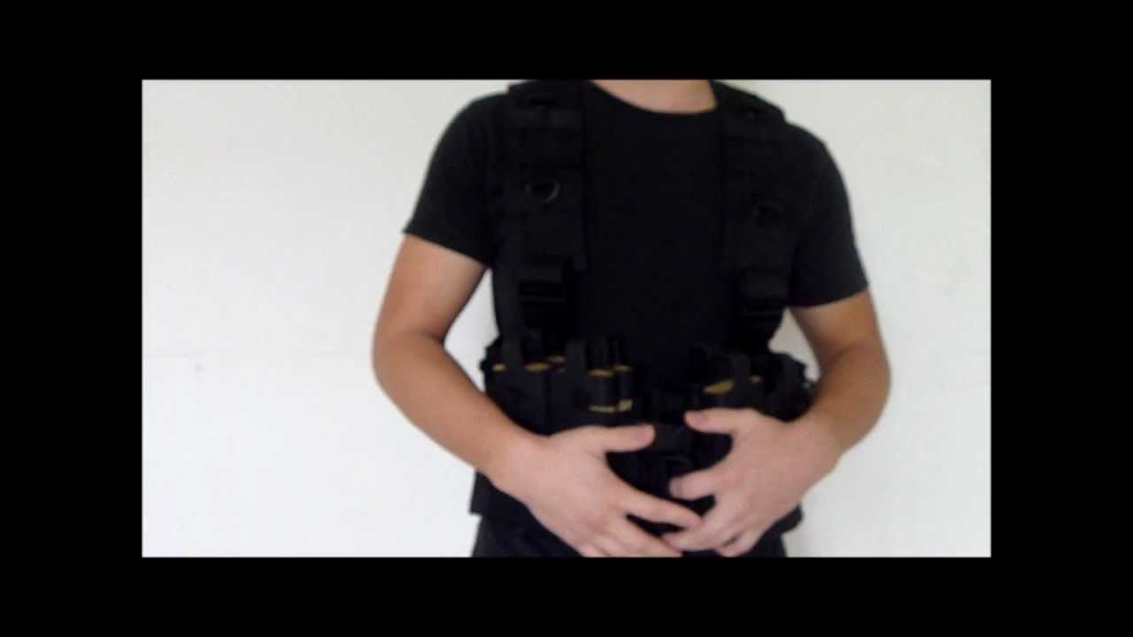 Review of the NC Star M4 Chest Rig - YouTube