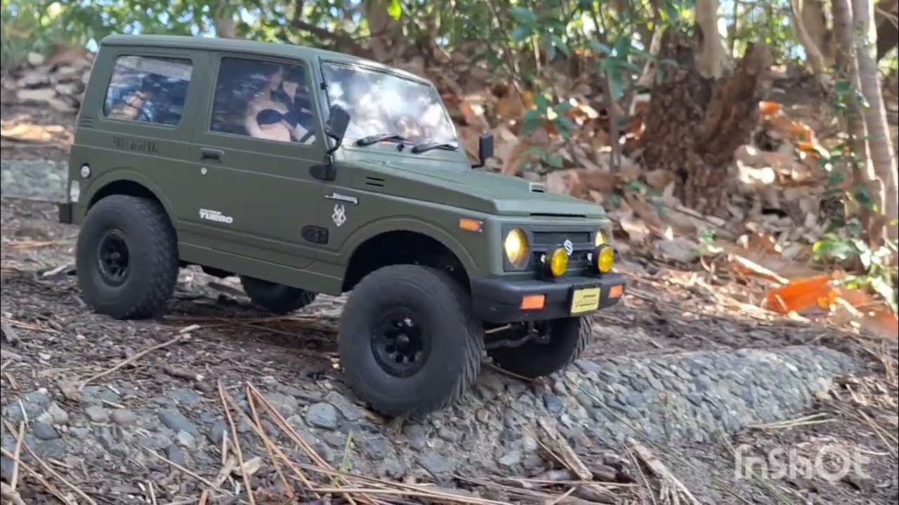 wpl c74 ja11 jimny 公園トレイル - YouTube