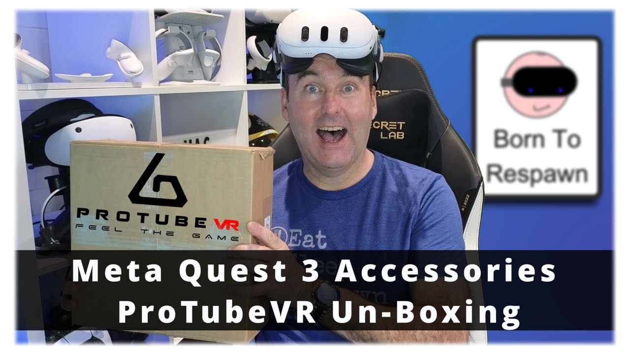 Meta Quest 3 Accessories - ProTubeVR LIVE Un-Boxing - YouTube
