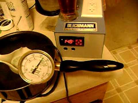 Blichmann Engineering Brewmometer calibration check - YouTube