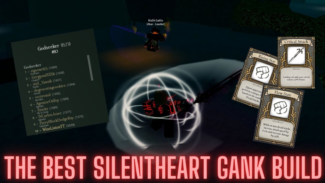 The Ultimate Silentheart Ganking Build | Deepwoken (godseeker wiped ...