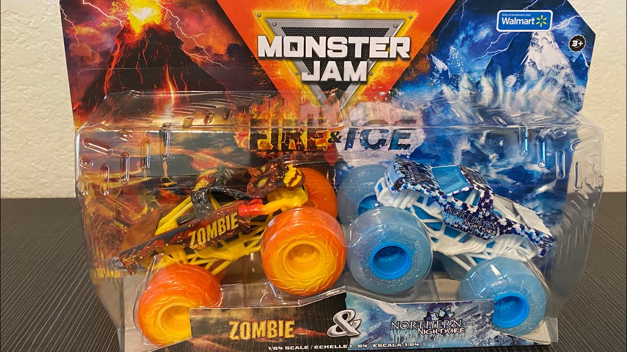 Reviewing the fire and ice zombie and Northern nightmare diecast - YouTube