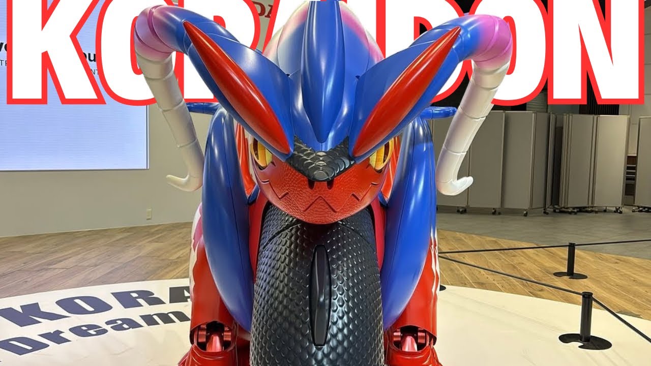 Pokémon in Real Life? Honda Builds a Rideable Koraidon! - YouTube