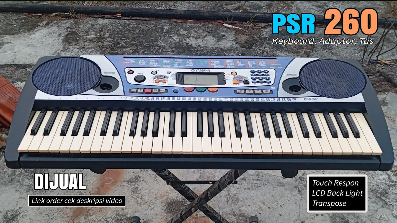 YAMAHA PSR-260 | Cek Sound | Review | SOLD - YouTube