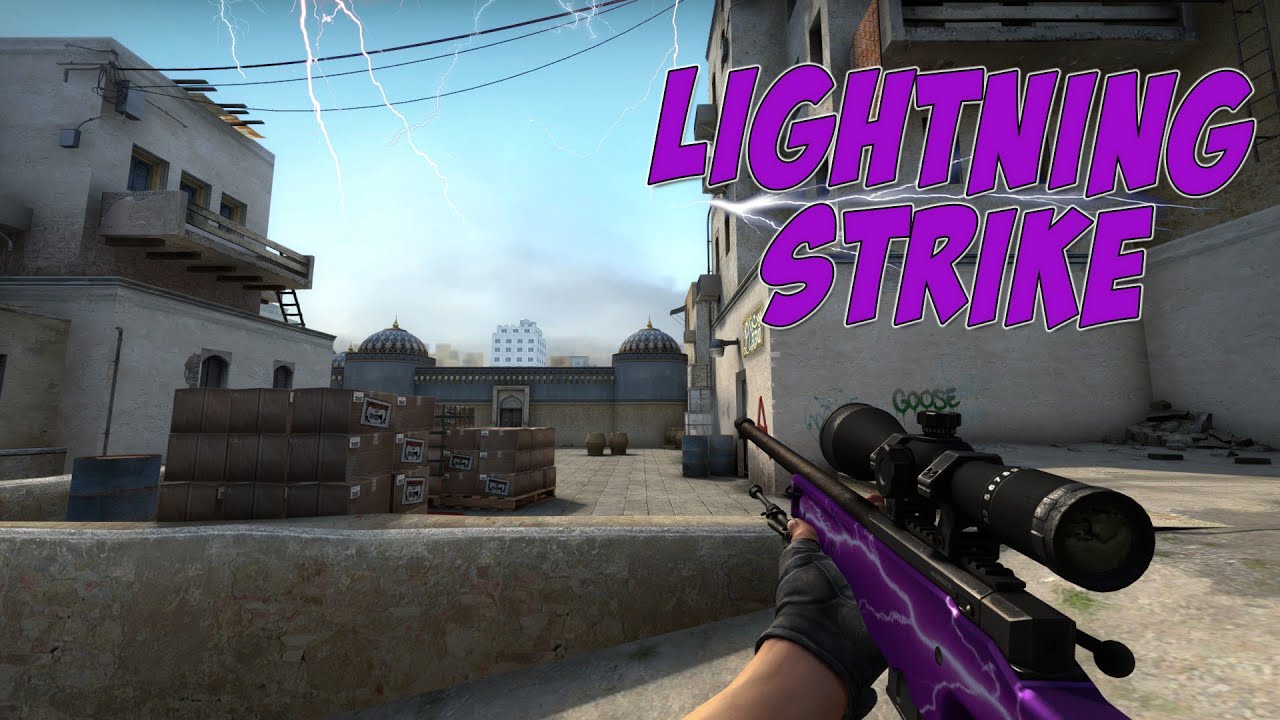 CS:GO - AWP | Lightning Strike Gameplay - YouTube