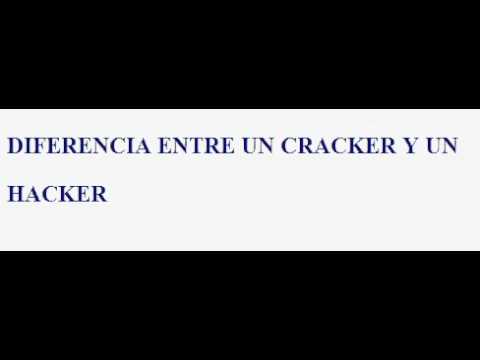 Que es un Cracker diferencia coc un hackers.avi - YouTube