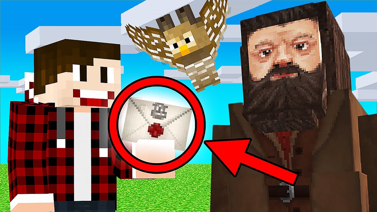 GAVAU PAKVIETIMĄ MOKINTIS HOGVARTSE? | Haris Poteris Minecraft'e #1 | w ...