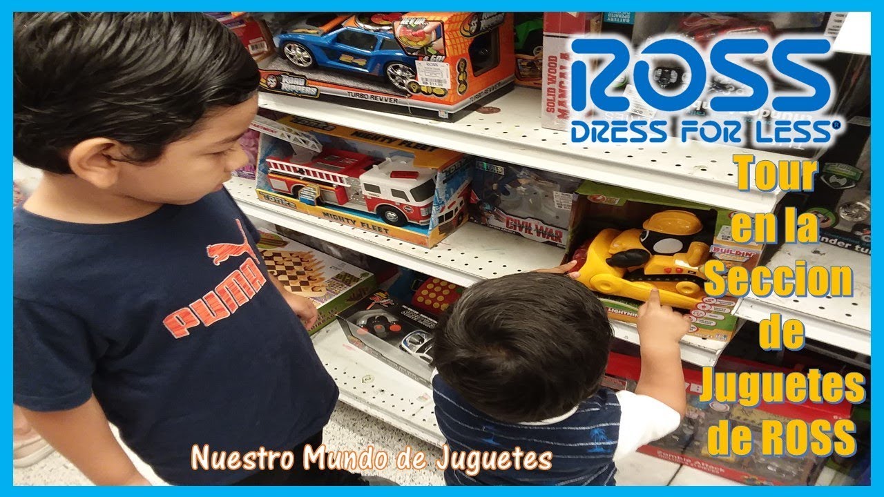 🌈 Tour en la Seccion de Juguetes de Ross - YouTube