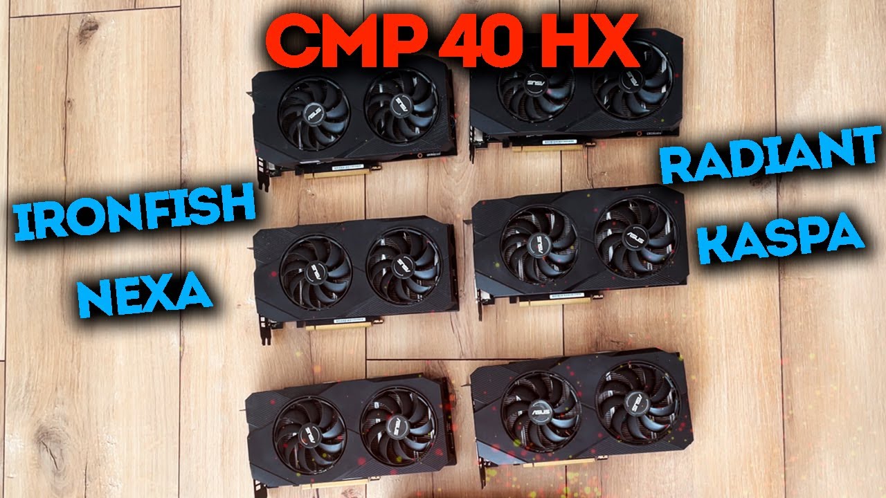 CMP 40 HX в майнинге. iron fish / kaspa / nexa / radiant - YouTube