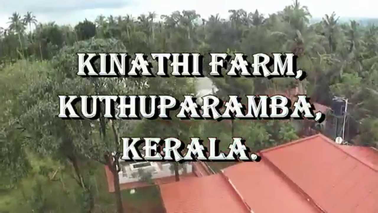 Aerial Video. KINATHI FARM, Kuthuparamba, Kerala. - YouTube