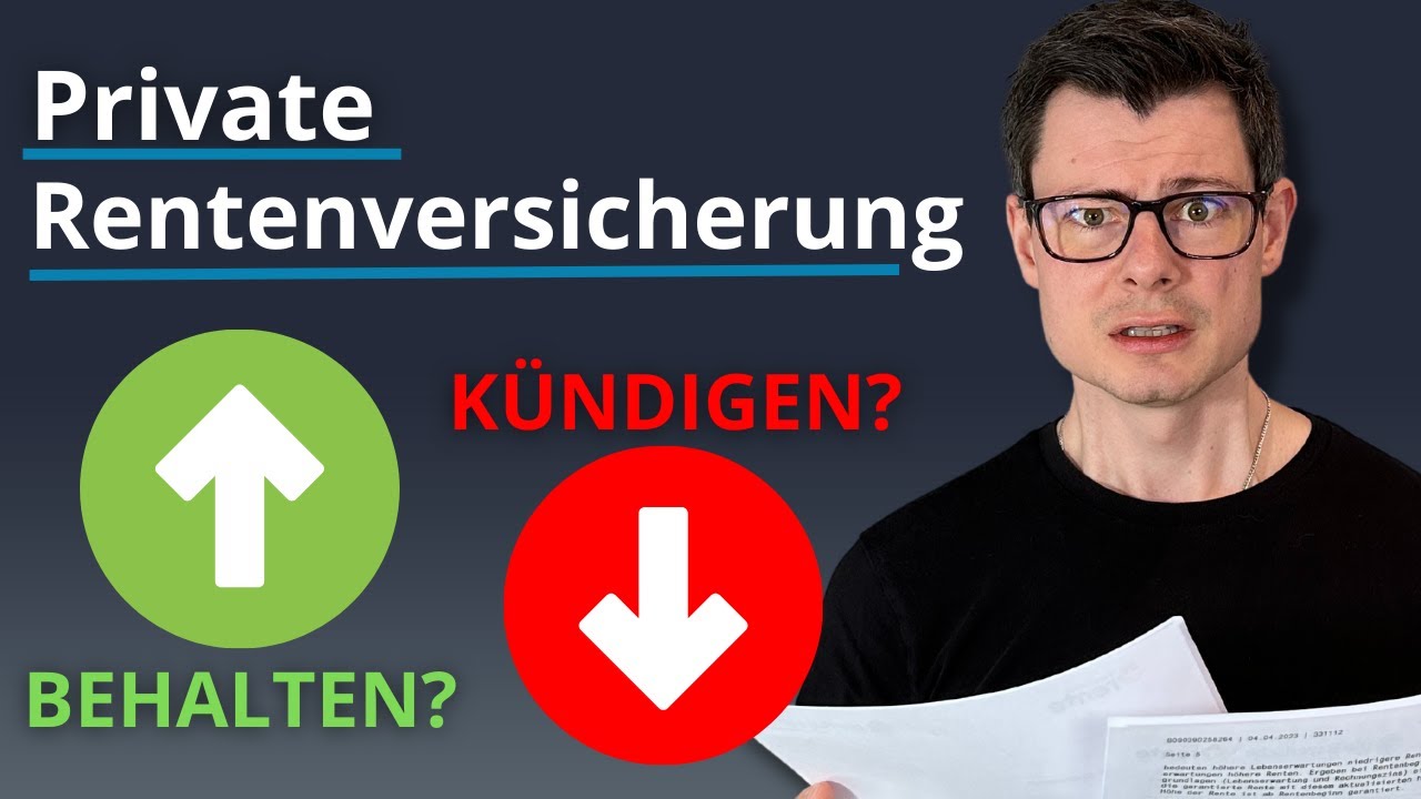 Private Rentenversicherung Vor Scheidung Kã¼ndigen