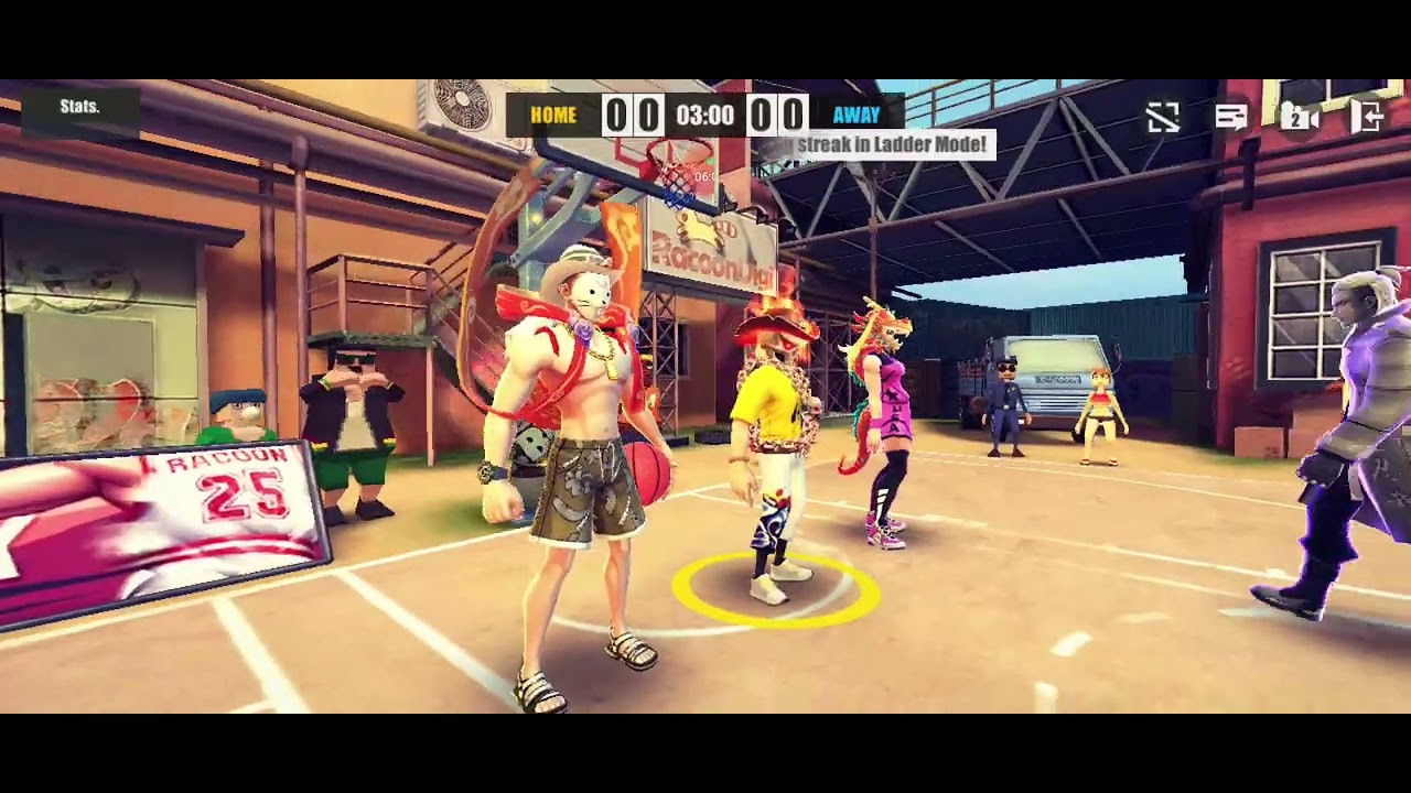 Mo Chen gameplay Streetball Allstar - YouTube