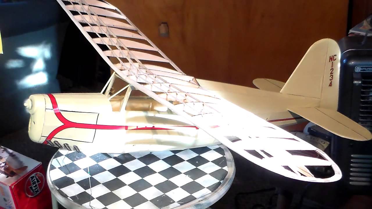 Dumas Rearwin speedster Balsa Build video 3 - YouTube