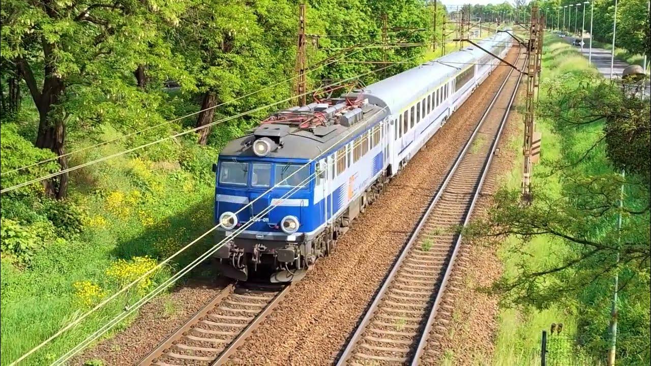 Express Do Kawy [#59] Mijanka pociągów! - Polregio R 60410 - IC 1624 "Fredro" - YouTube