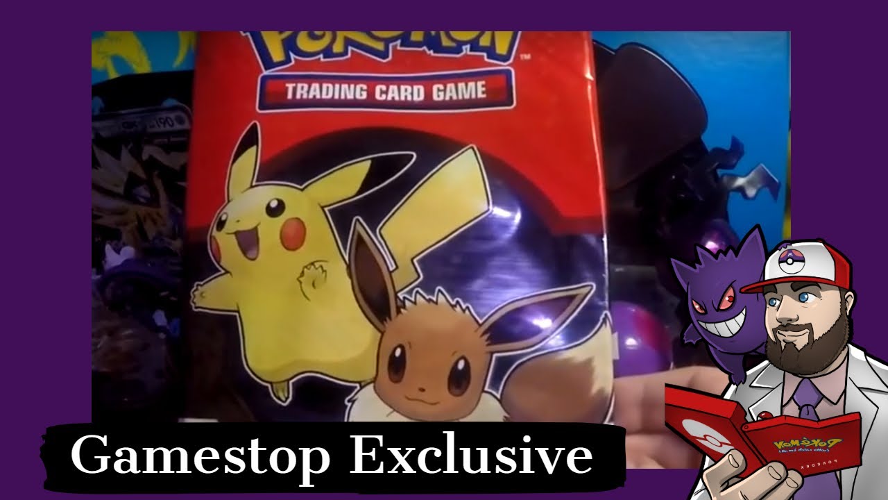 Gamestop Trade & Play Oversized Pokemon Booster Pack! - YouTube