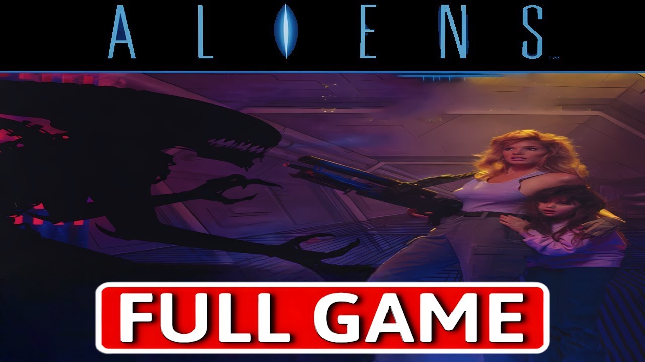 Aliens - FULL GAME Walkthrough Longplay - YouTube