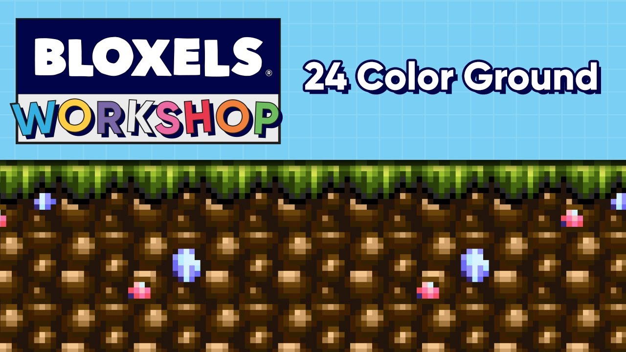 Bloxels Workshop | 24 Color Ground - YouTube
