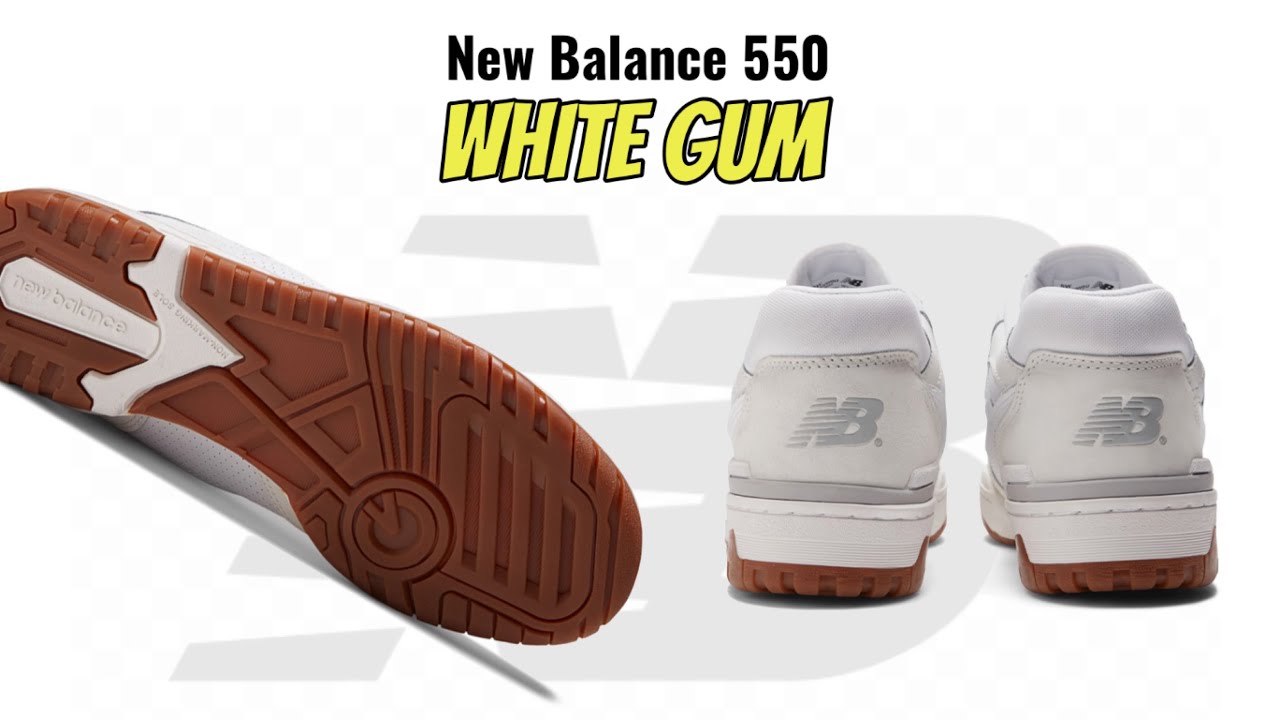 New Balance 550 White Gum - YouTube