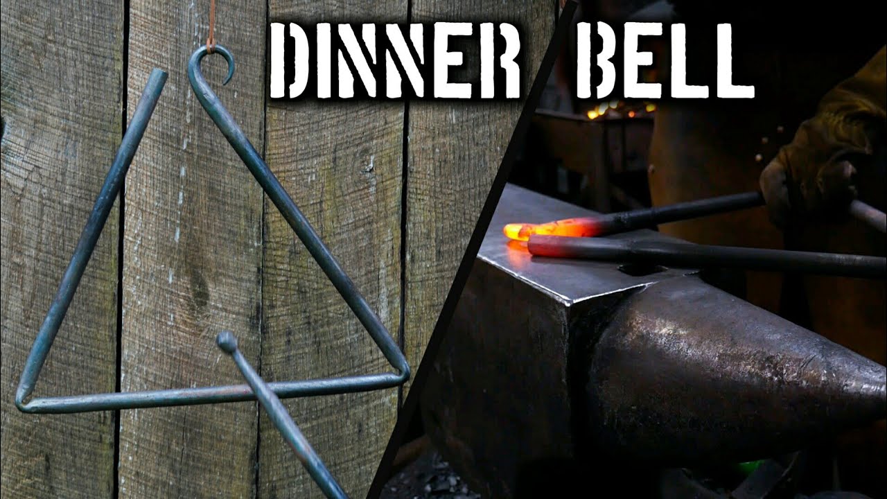 How to Forge a Dinner Bell - YouTube