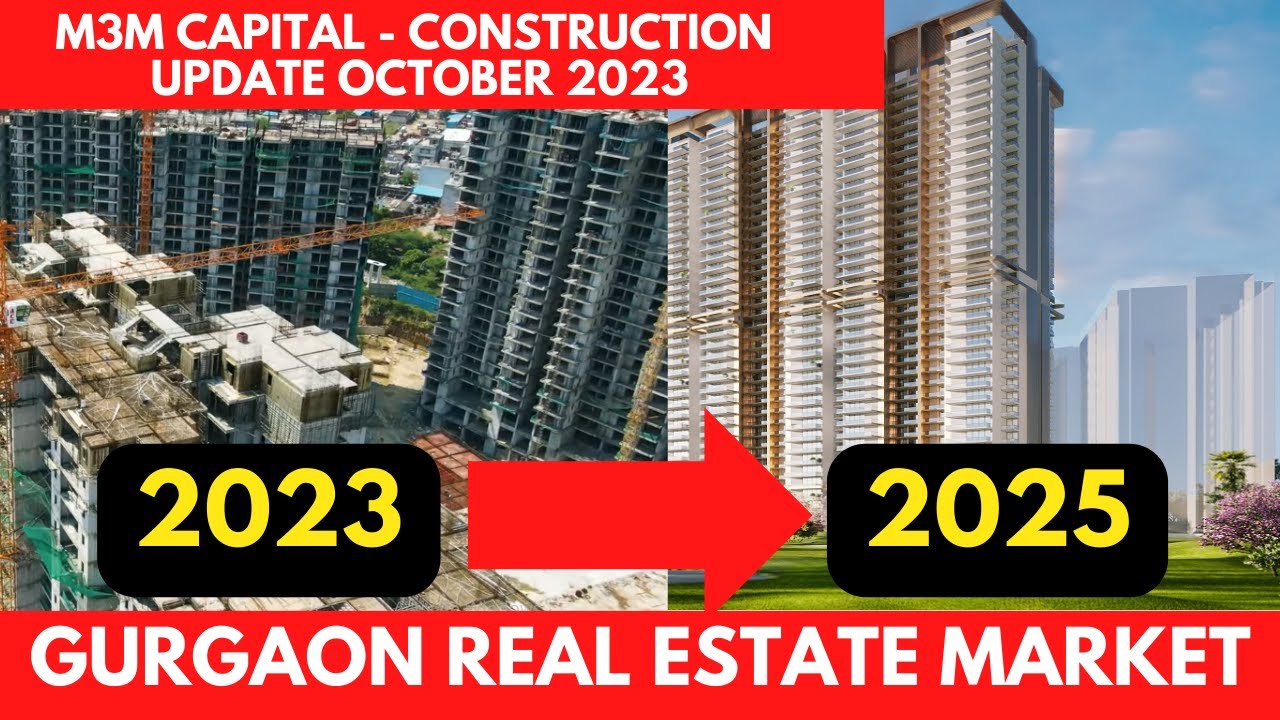 M3M Capital Construction Update October 2023 - Sector 113 Gurgaon # ...