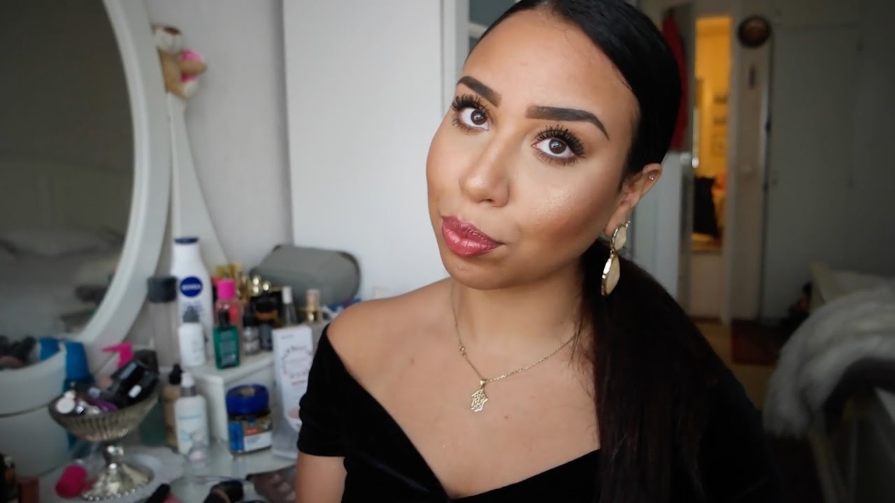 Easy Makeup Tutorial Without Foundation Arabic Darija Youtube