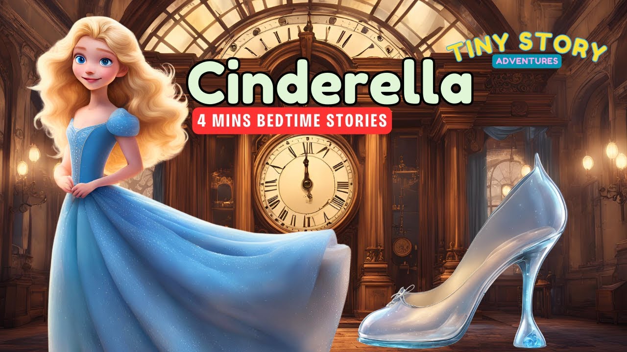 Cinderella | Short Tales | Bedtime Stories for Kids | Fairytales - YouTube