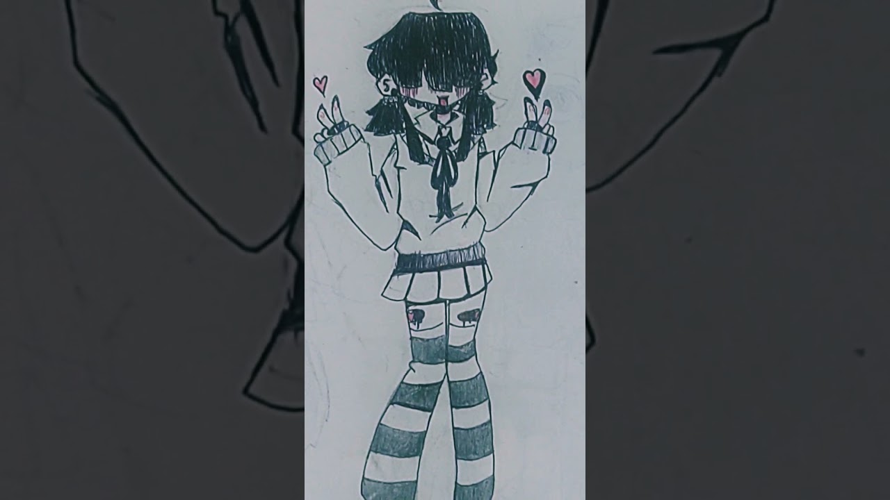 Alt drawing💗🖤 - YouTube