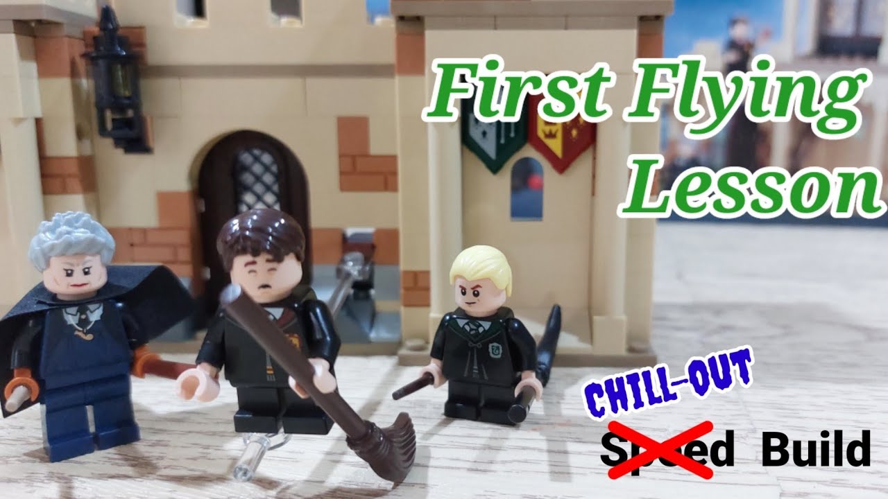 Chill-out Build: LEGO Harry Potter Hogwarts: First Flying Lesson ...