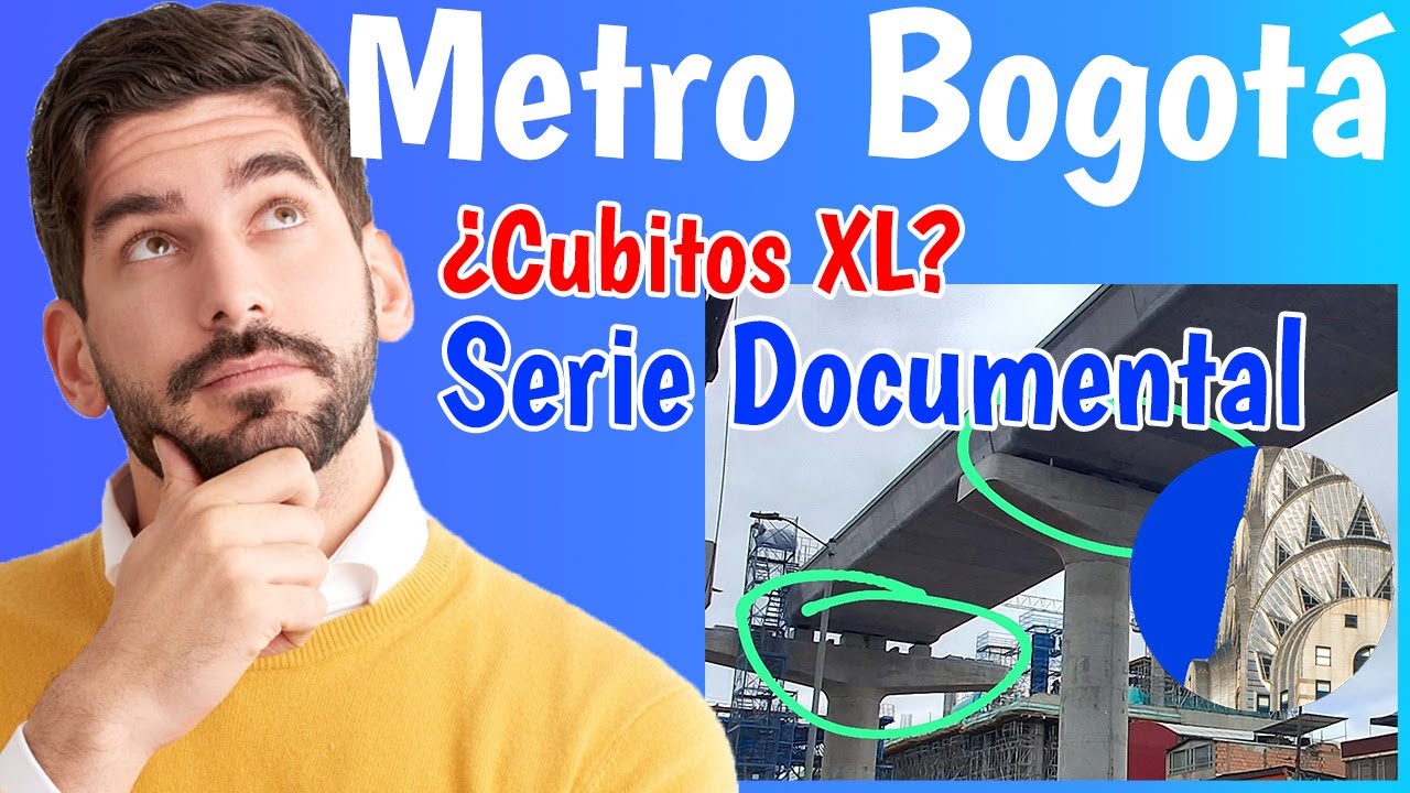 Cubitos casi tres veces más altos en Nave central Metro de Bogotá Serie ...