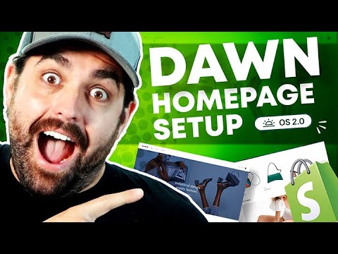 Designing A Clothing Store With Dawn Theme OS 2 0 - YouTube