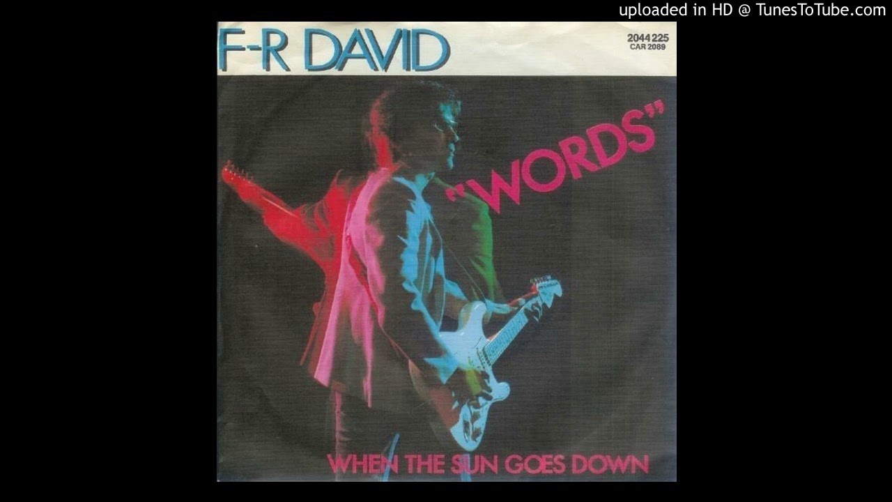 FR David-Words 1982 - YouTube