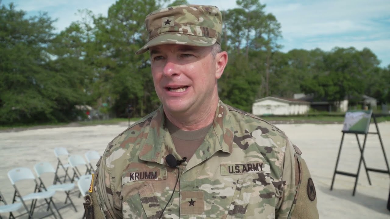 Army Equipment Concentration Site (ECS) Groundbreaking - YouTube