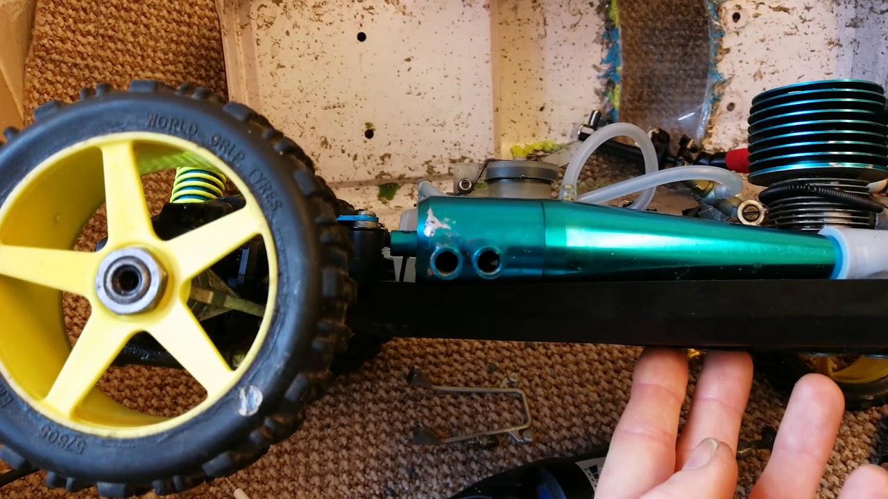 How to restore / fix your old nitro Rc car PART 3 - YouTube