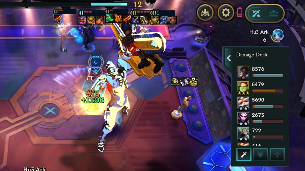 6 Bruisers Renni - The chainsaw carry - Arcane 2 accurate! 50k hp #tft ...