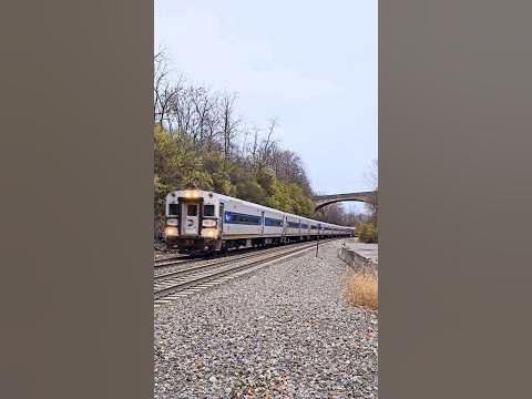 Under The Arch & Awesome Horn Salute Metro North Train #8848 With Cab Car #6312 & New Haven #230 ...