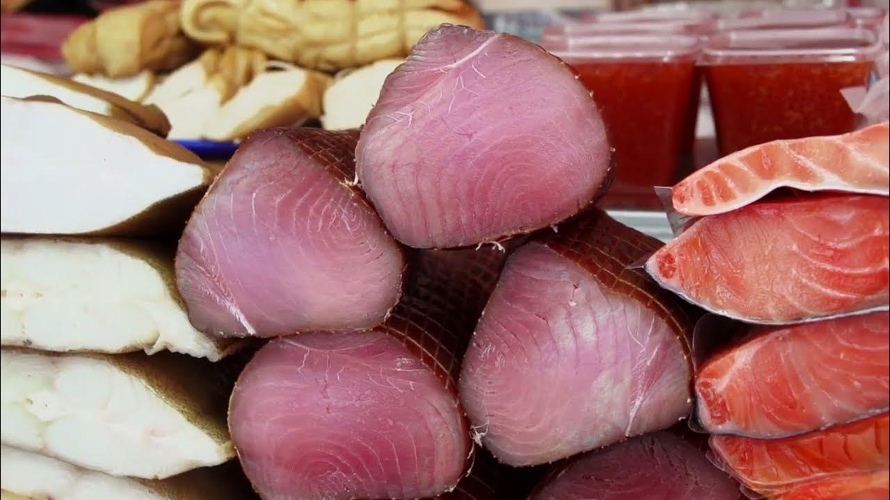 Икра и рыба Камчатки - YouTube