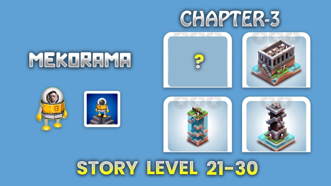 Mekorama Story Level 21 Sampai 30 Full Stars - Gameplay - Mekorama ...