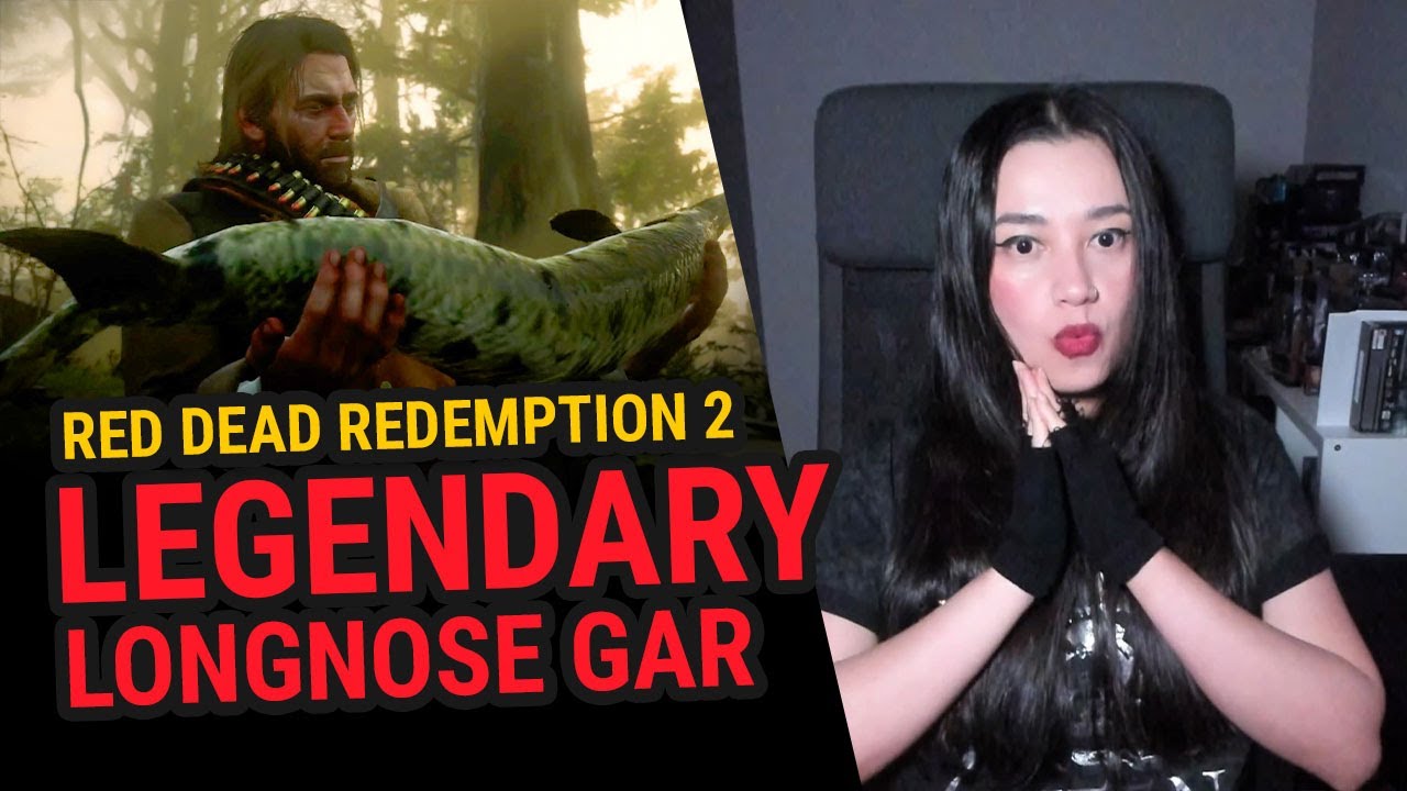 RDR2: LEGENDARY LONGNOSE GAR - YouTube