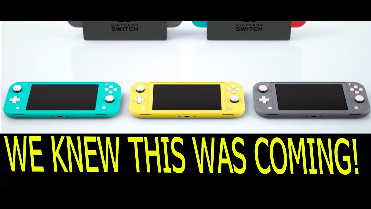 Nintendo Switch Lite Revealed: Pro/XL Predictions - YouTube