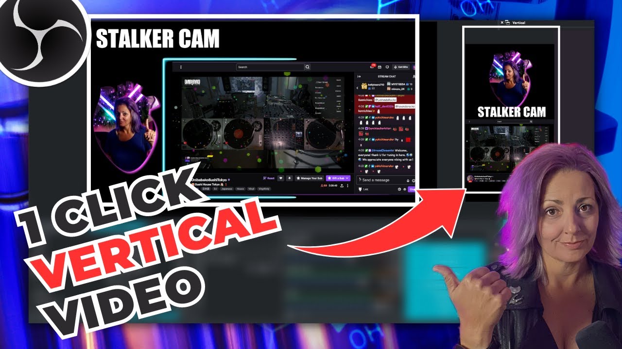 How to install the Vertical plugin for OBS (EASYTikToks, Shorts and Reels) - YouTube