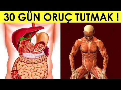 BÜYÜK MUCİZE ! 30 GÜn Boyunca Oruç Tutan İnsanın Vücuduna Bakın Ne Oluyor ?
