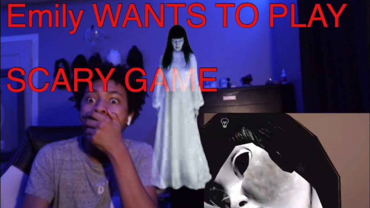 Playing a scary game!!!(Emily wants to play) - YouTube